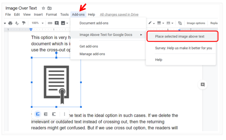 How to Flip | Rotate | Crop an Image in Google Docs - The Correct Method