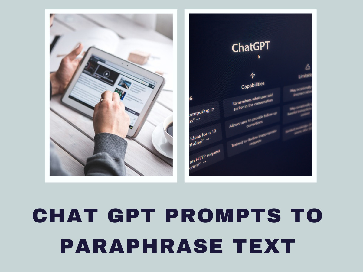 20+ ChatGPT Prompts To Paraphrase Anything | HowTo Junction