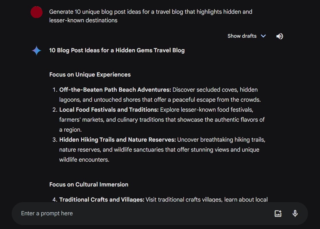 Google Gemini Prompts for Content Writing: With 20+ Example Prompts ...